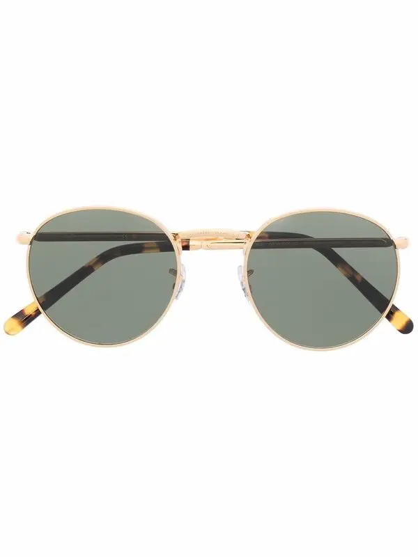 Ray-ban Round Frame Sunglasses - Gold