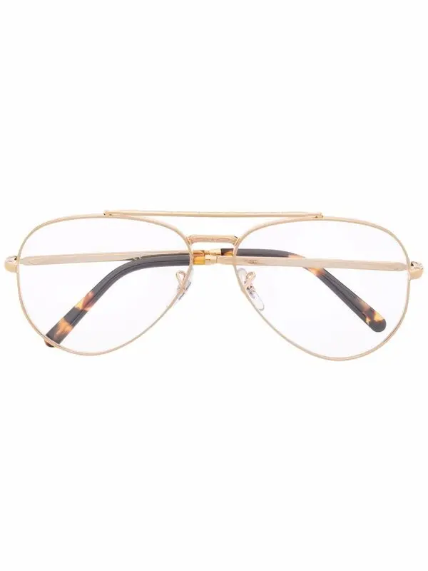 Ray-ban Aviator Frame Eyeglasses - Gold