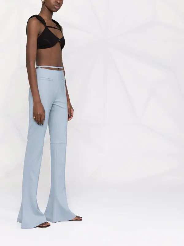 Jacquemus Wool-blend Flared Trousers