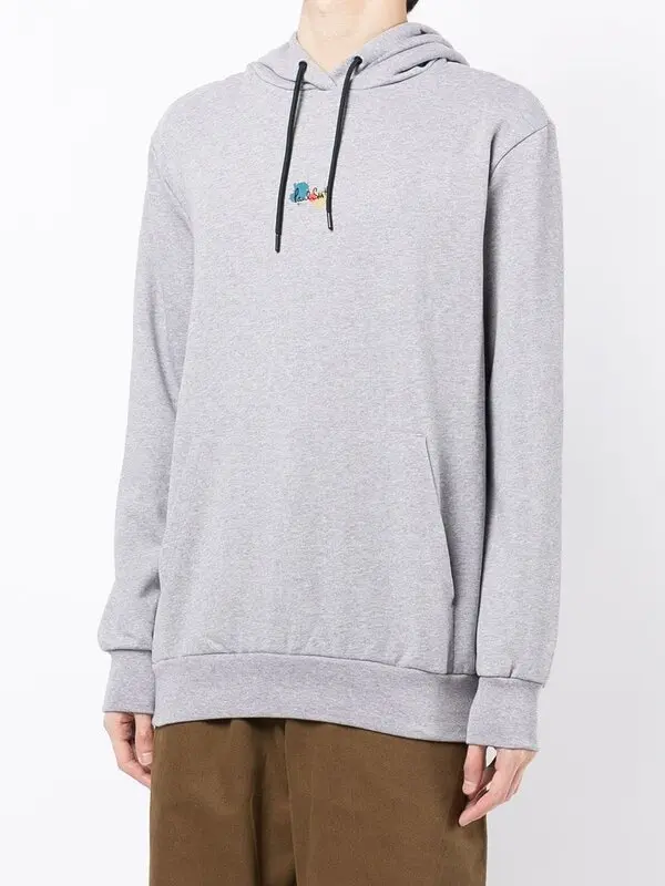 Paul Smith Paint-splatter Logo-print Hoodie