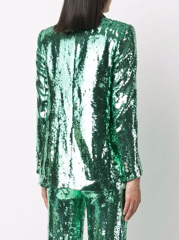 Philipp Plein Sequin-embellished Blazer - Green