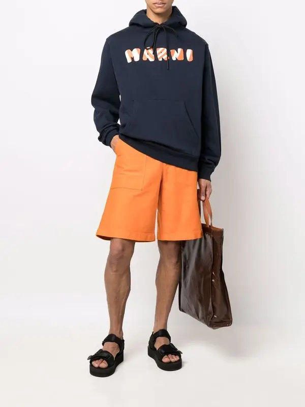 Marni Knee-length Cotton Shorts