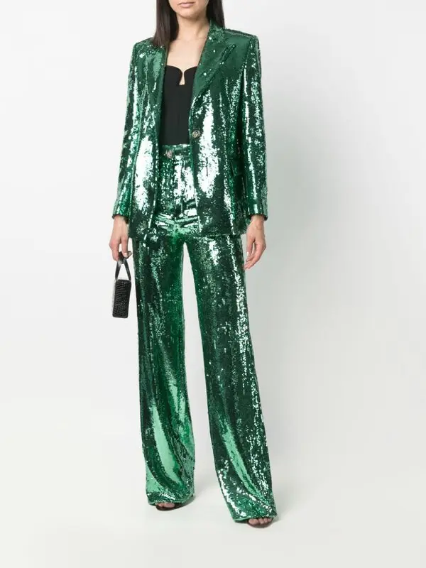 Philipp Plein Sequin-embellished Trousers
