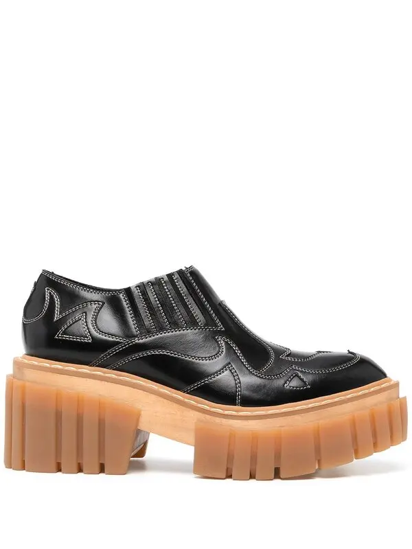 Stella McCartney Embroidered Chunky Loafers