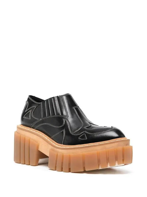 Stella McCartney Embroidered Chunky Loafers