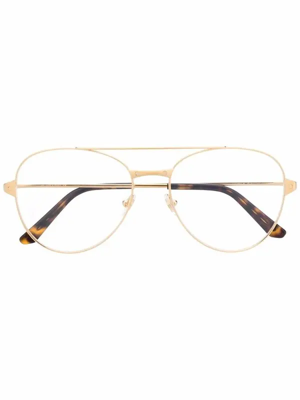 CARTIER Pilot-frame Eyeglasses