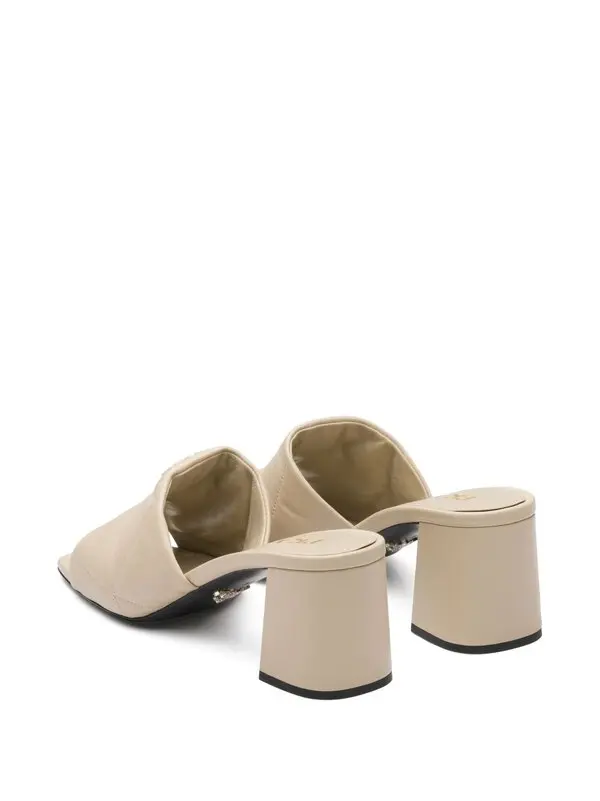 Prada Triangle Logo Mules