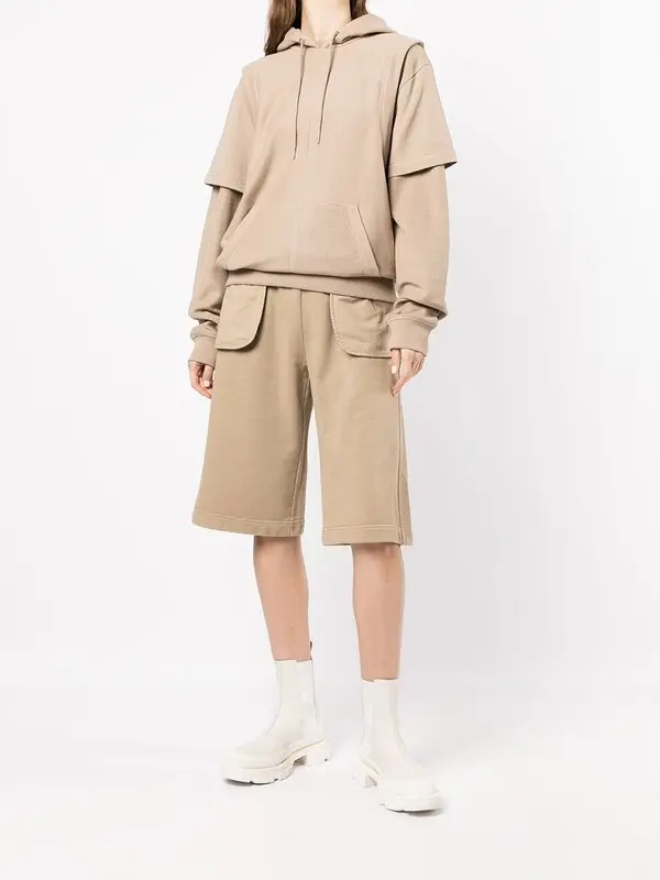 DION LEE Cotton Knee-length Shorts