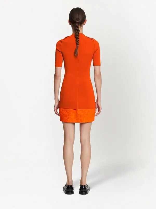 Proenza Schouler Mock Neck Knitted Top