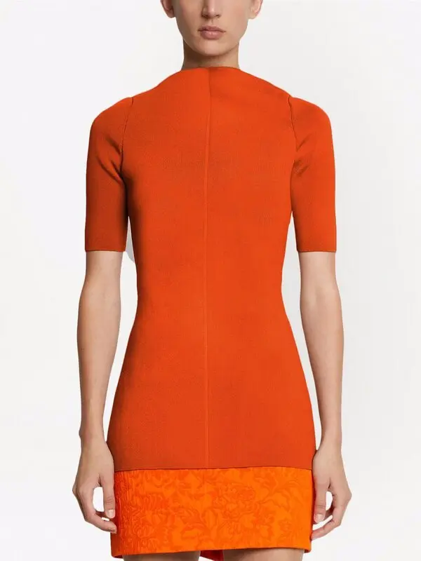Proenza Schouler Mock Neck Knitted Top