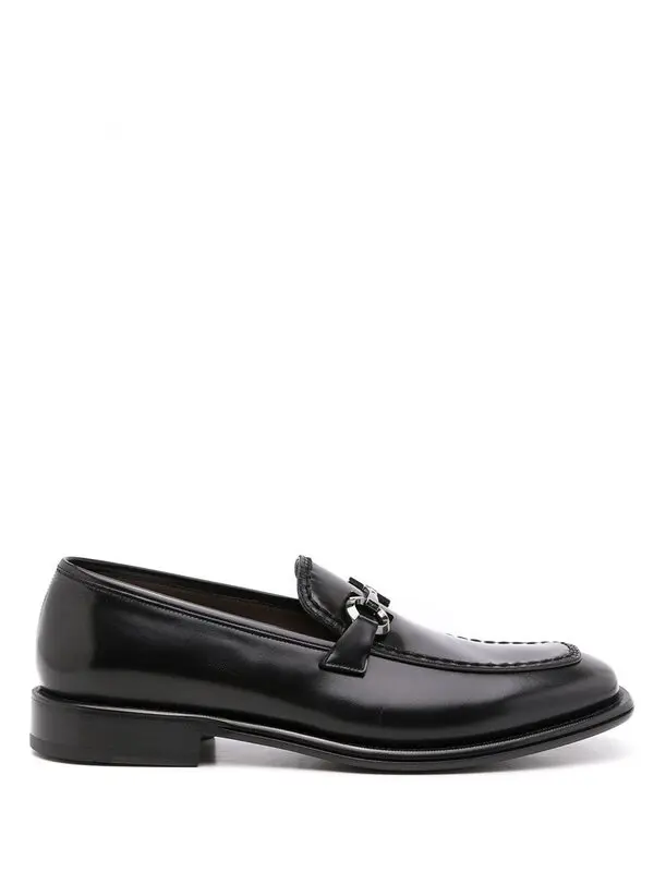 FERRAGAMO Slip-on Leather Loafers