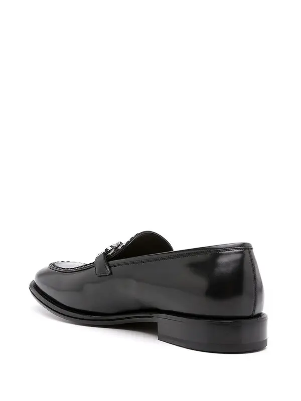 FERRAGAMO Slip-on Leather Loafers