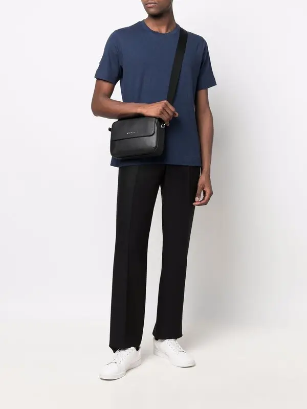 Michael Kors Logo-plaque Leather Shoulder Bag