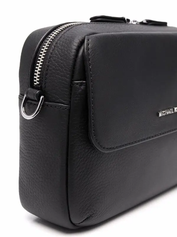 Michael Kors Logo-plaque Leather Shoulder Bag