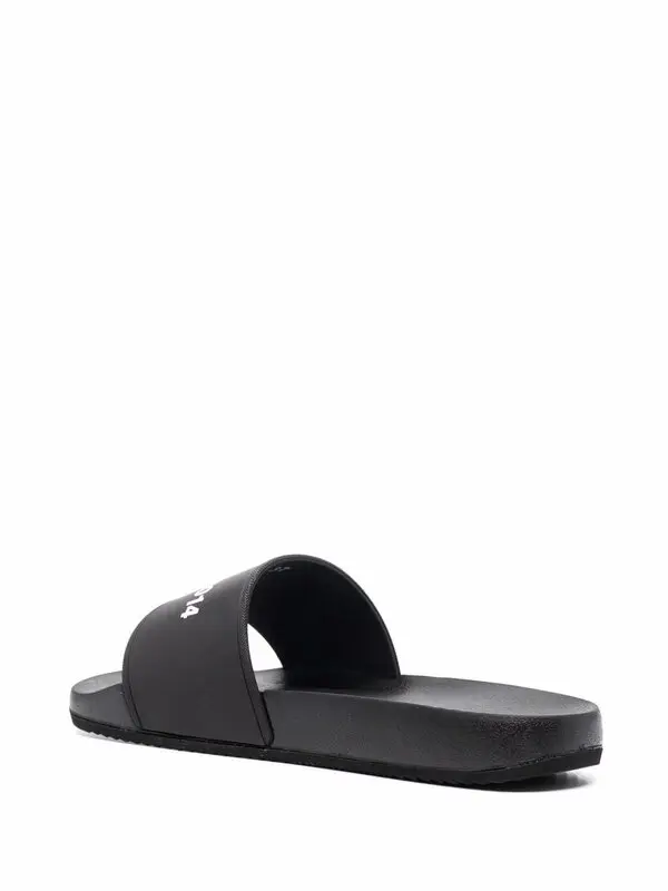 Axel Arigato Logo-print Slides - Black