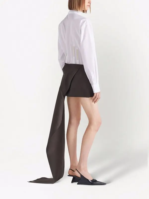 Prada Long-sleeve Cotton Shirt