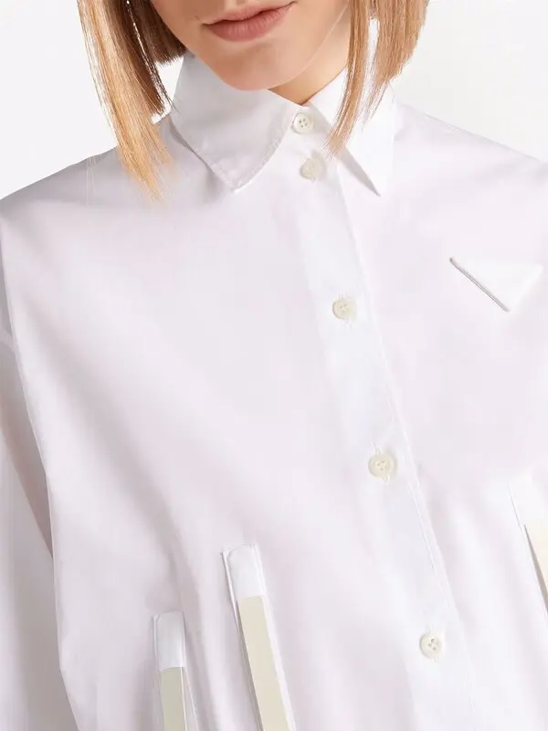 Prada Long-sleeve Cotton Shirt