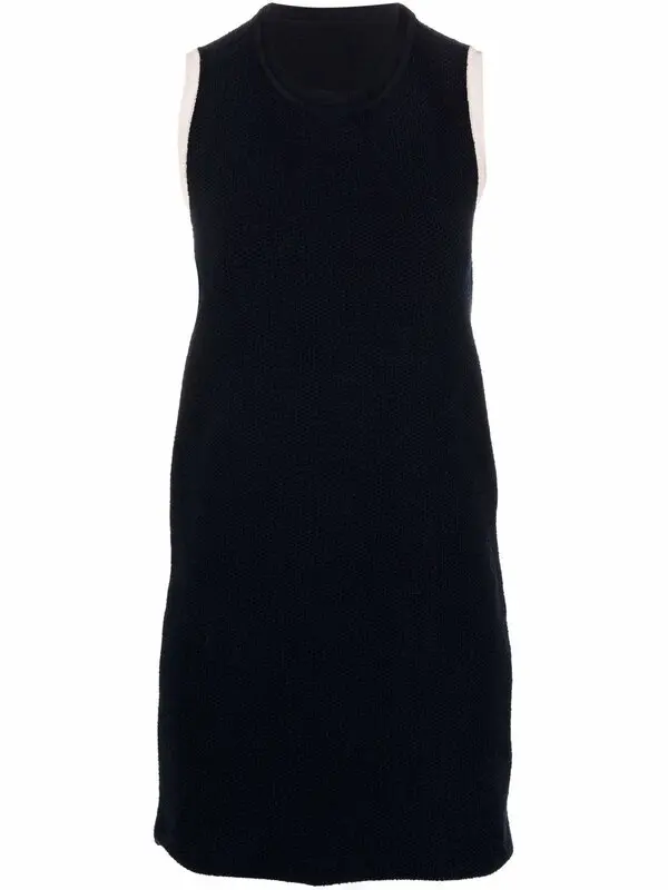 Jacquemus Towelled Mini Tank Dress - Blue