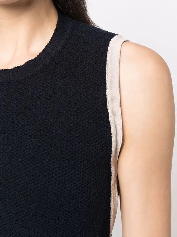 Jacquemus Towelled Mini Tank Dress - Blue
