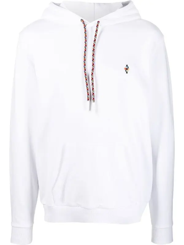 COUNTY OF MILAN Marcelo Burlon Embroidered-logo Hoodie