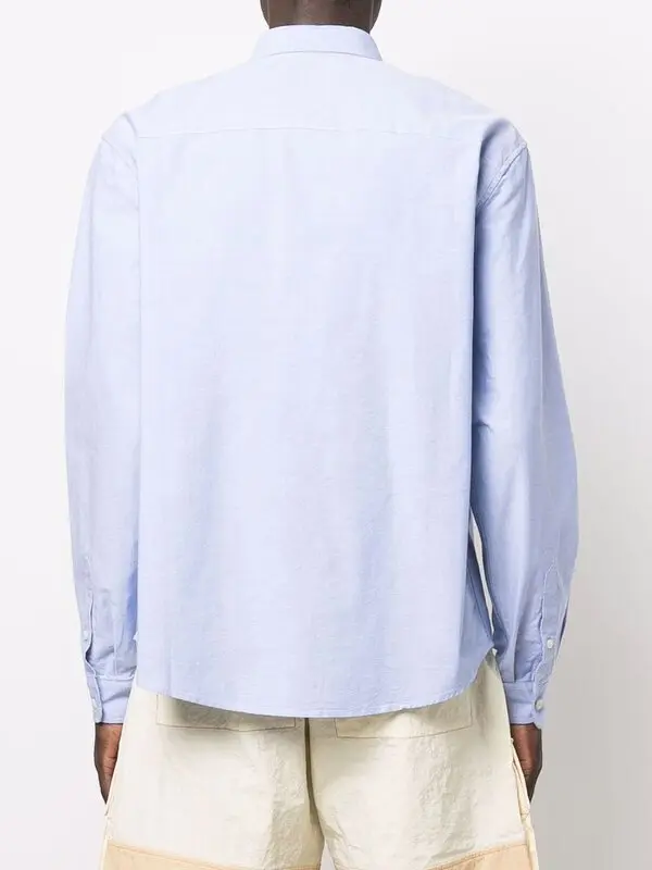 DIESEL® Logo-patch Button-down Shirt
