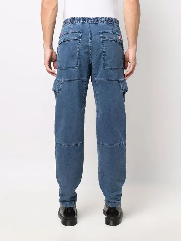 DIESEL Krooley Cargo Tapered Jeans