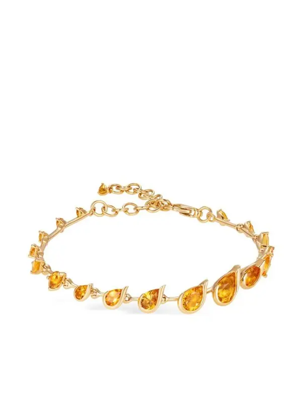 Fernando Jorge 18kt Yellow Flicker Citrine Bracelet - Gold