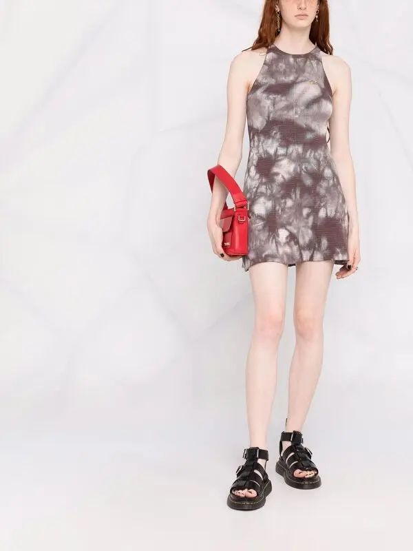 DIESEL® Metallic-knit Dress