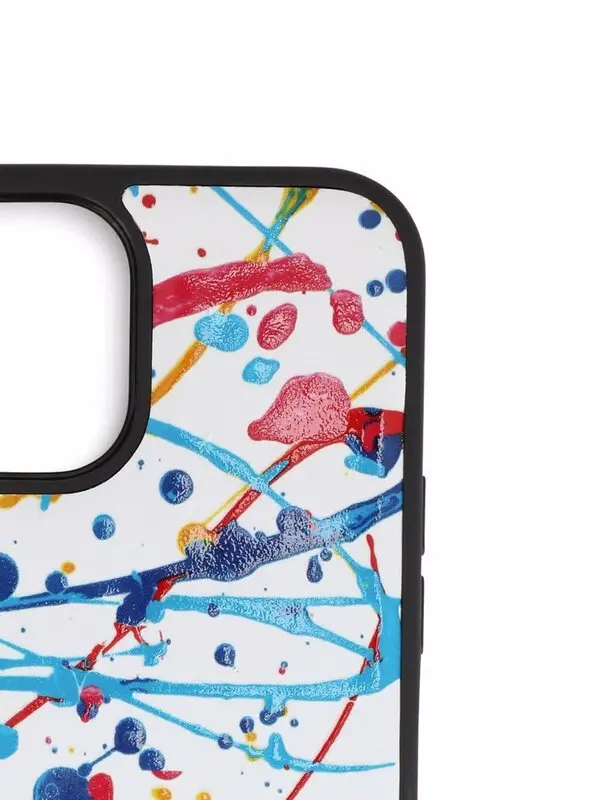 Dolce & Gabbana Abstract Print Iphone Case - White