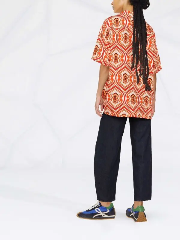 Etro Motif-print Cotton Shirt