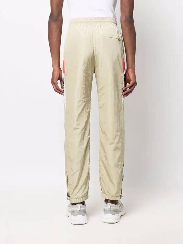 JUST DON Stripe-side Tech Track Pants