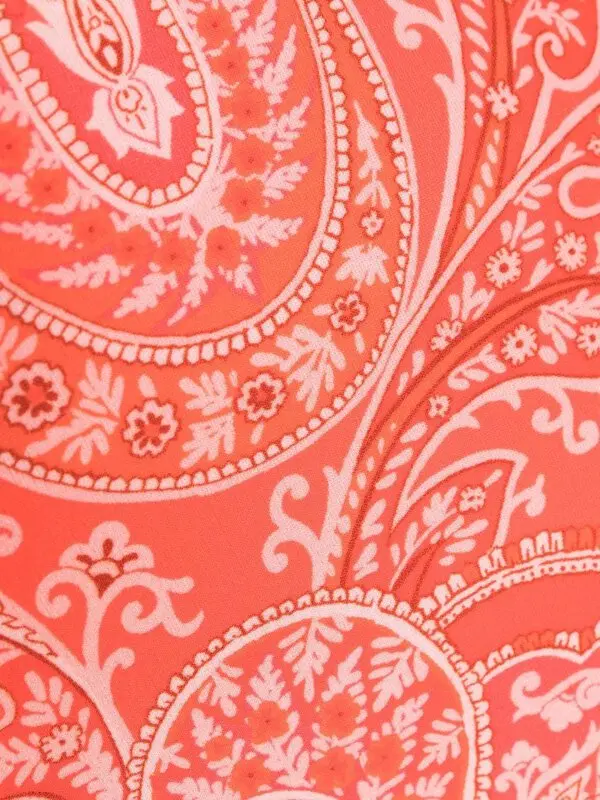 Etro Paisley-print Halterneck Bikini