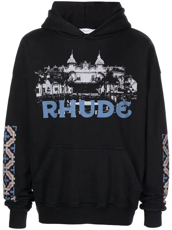Rhude Casino Graphic-print Hoodie
