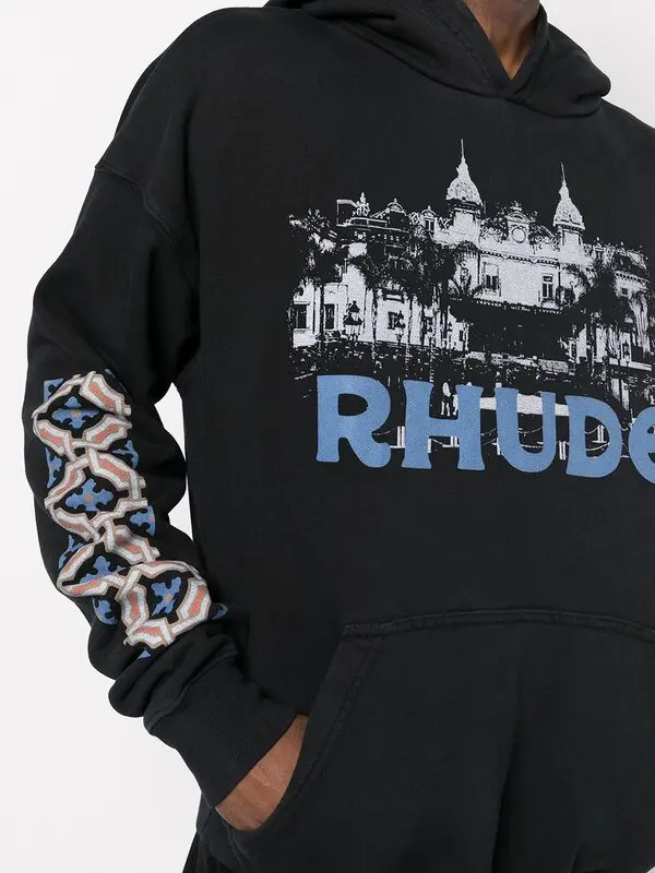 Rhude Casino Graphic-print Hoodie