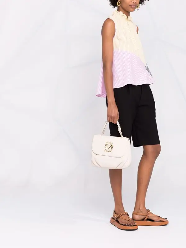 Moschino Heart Logo-plaque Top-handle Tote Bag