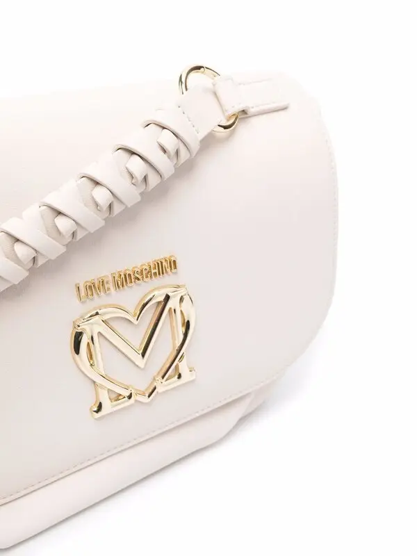 Moschino Heart Logo-plaque Top-handle Tote Bag