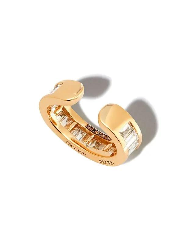 ANITA KO 18kt Yellow Diamond Ear Cuff