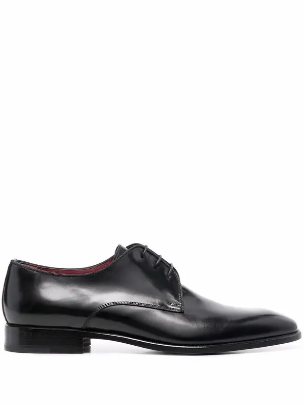 Corneliani Leather Derby Shoes