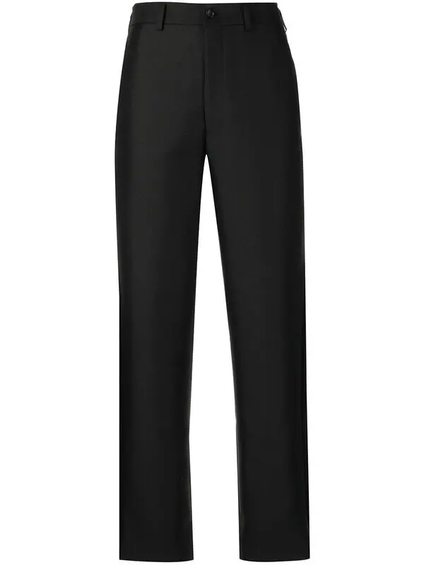Comme Des Garçons Fringed Straight-leg Trousers