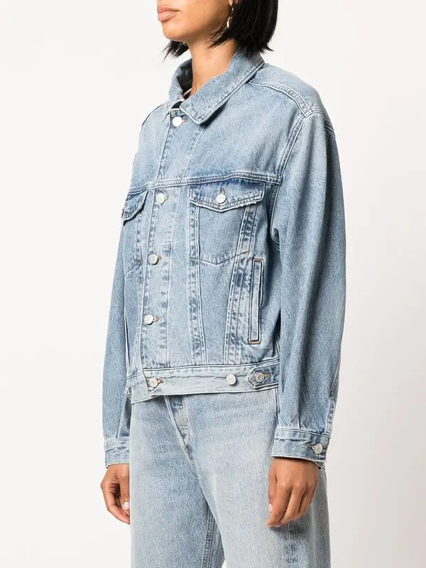 AGOLDE Charli Boyfriend-cut Denim Jacket
