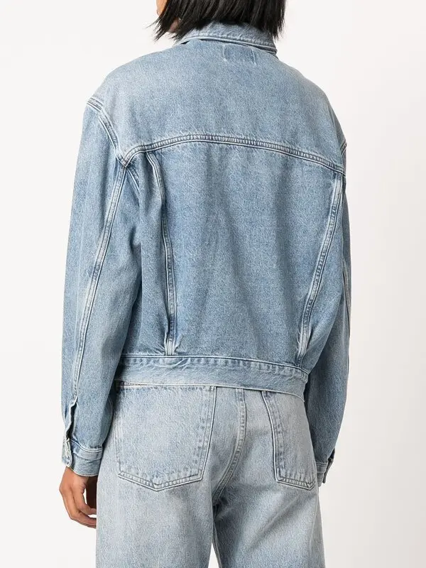 AGOLDE Charli Boyfriend-cut Denim Jacket