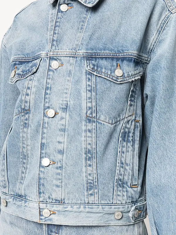 AGOLDE Charli Boyfriend-cut Denim Jacket