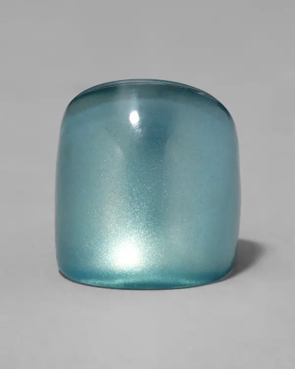 Alexis Bittar Lucite Block Ring - Metallic Sky
