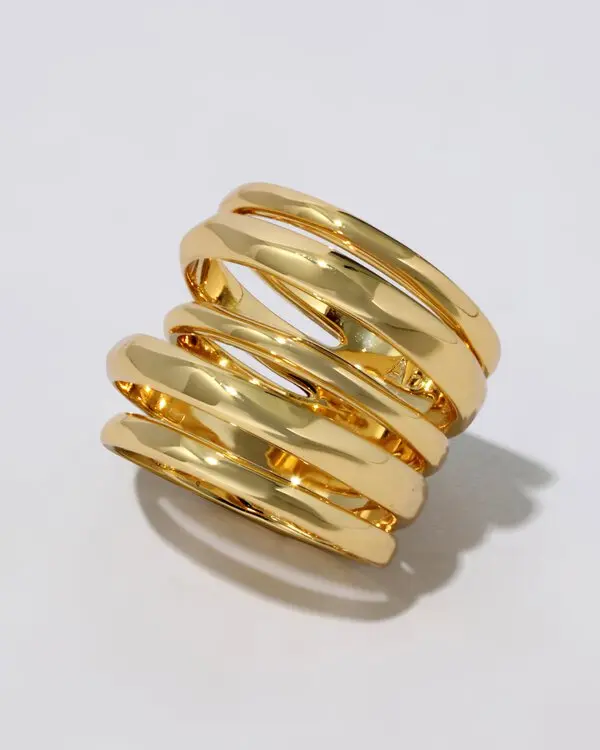 Alexis Bittar Layered Ring - Gold