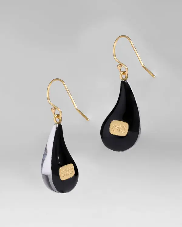 Alexis Bittar Lucite Dewdrop Dangle Earrings - Frozen Mist