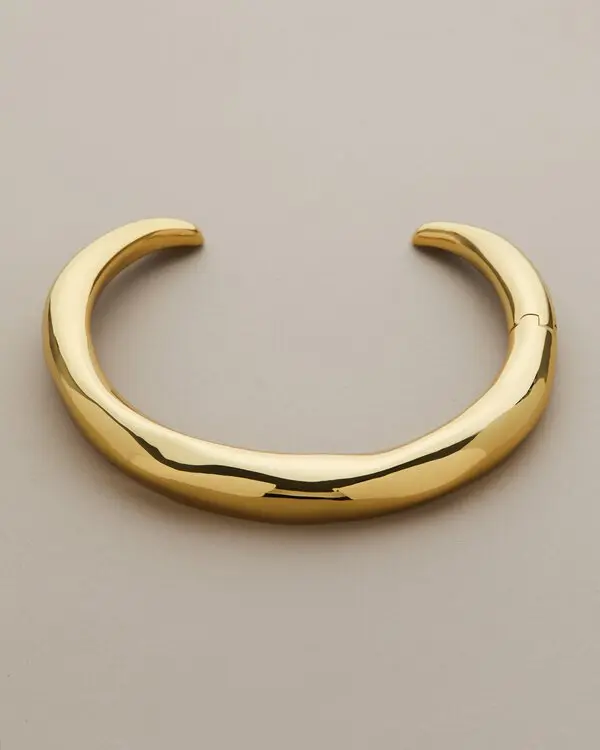 Alexis Bittar Metal Hinge Collar - Gold