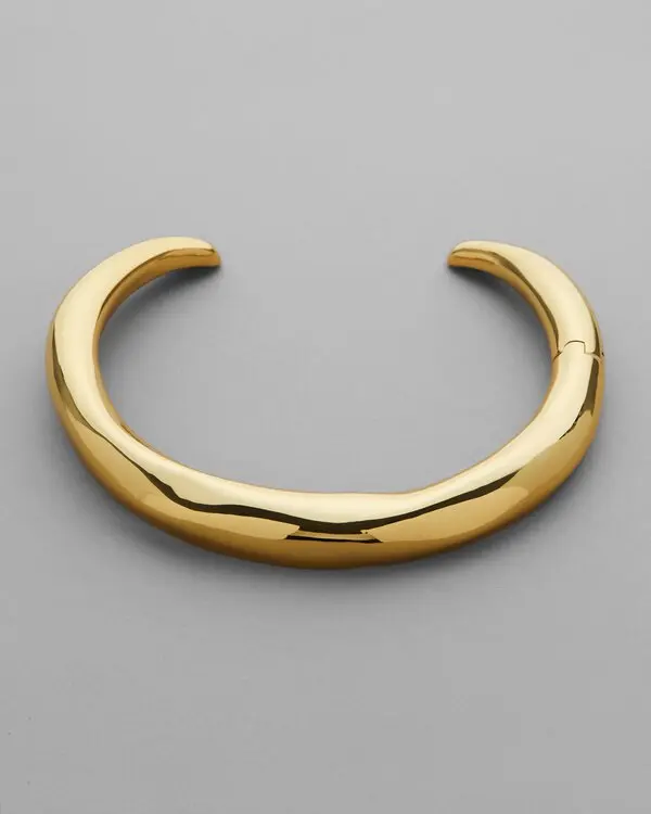 Alexis Bittar Metal Hinge Collar - Gold
