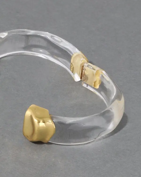 Alexis Bittar Molten Lucite Hinge Bracelet