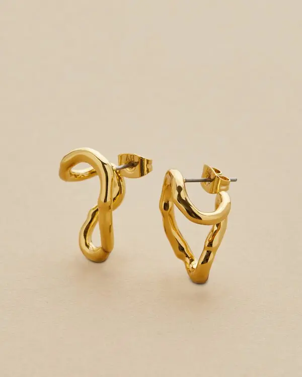 Alexis Bittar Twisted Wrap Around Stud Earrings