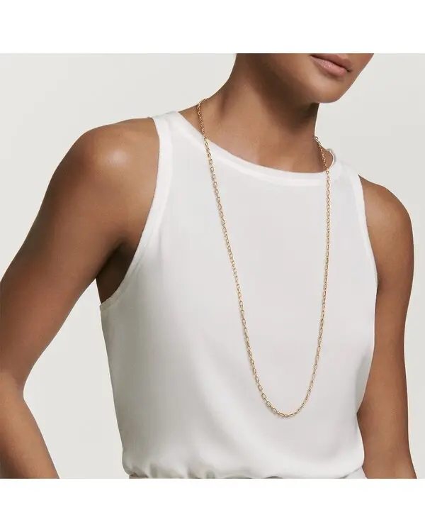 David Yurman Dy Madison Chain Necklace In 18k Yellow - Gold